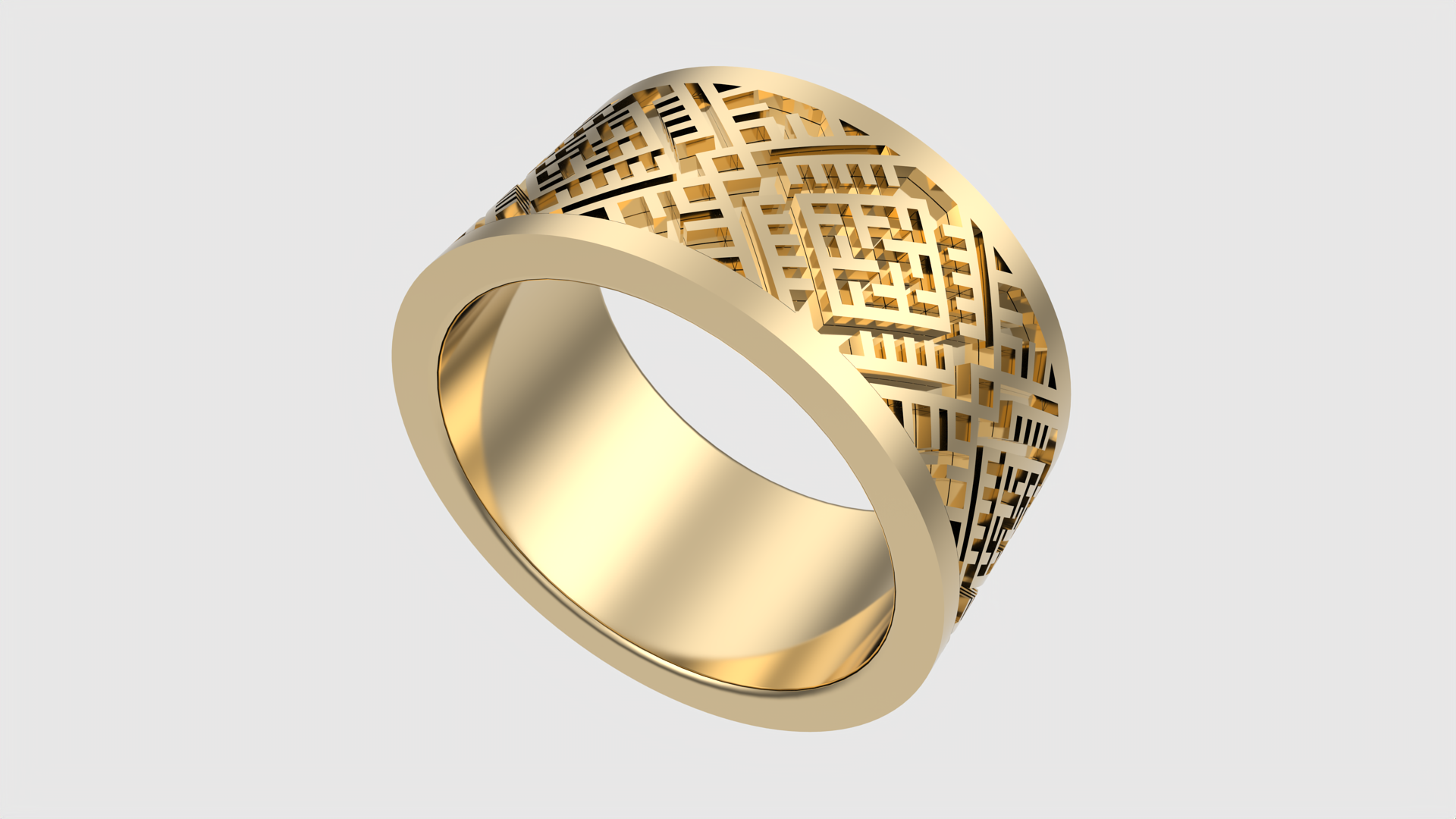 3D file Ancient Slavic Pattern Ring 3D print 💍 ・Template to download ...