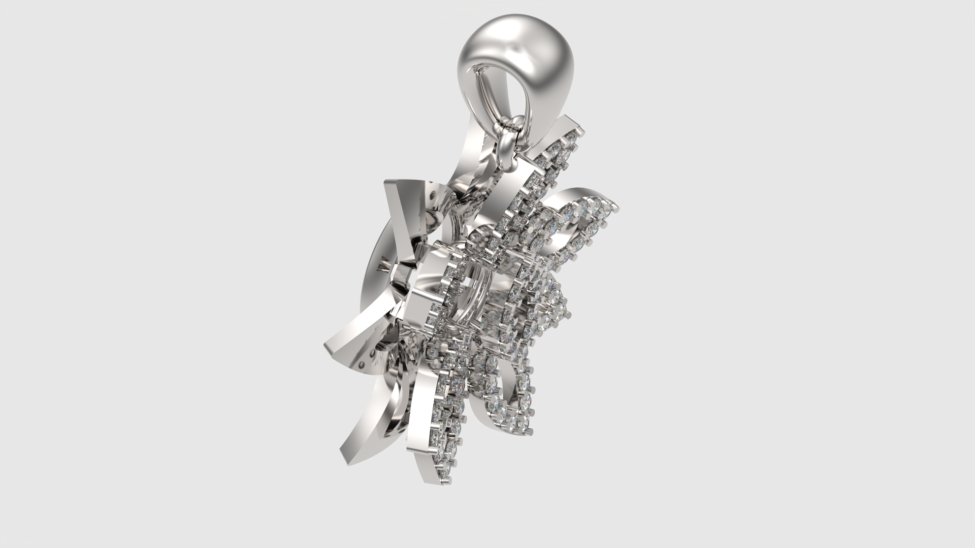 3D file Intricate Floral Pendant 3D print 📌 ・3D printer design to ...