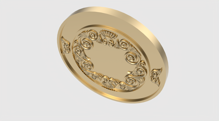 3D file Engraved Sun and Zodiac Medallion 3D print ☀️ ・3D print design ...