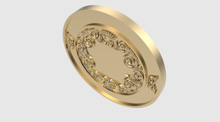 3D file Engraved Sun and Zodiac Medallion 3D print ☀️ ・3D print design ...