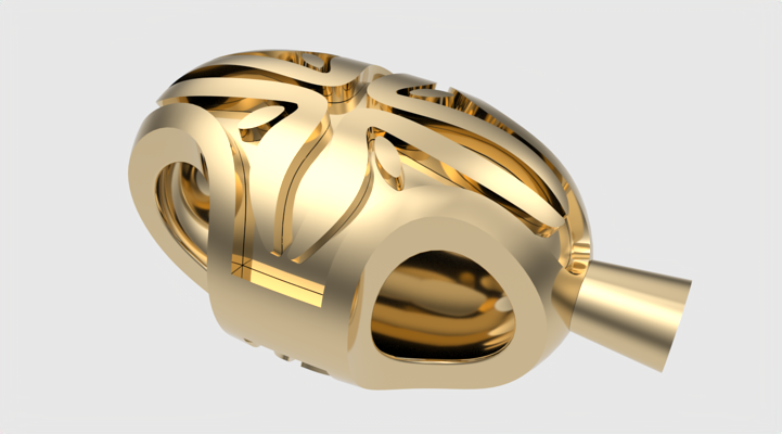 3D file Intricate Chain Link with Pattern 3D print 🔗 ・3D printing ...