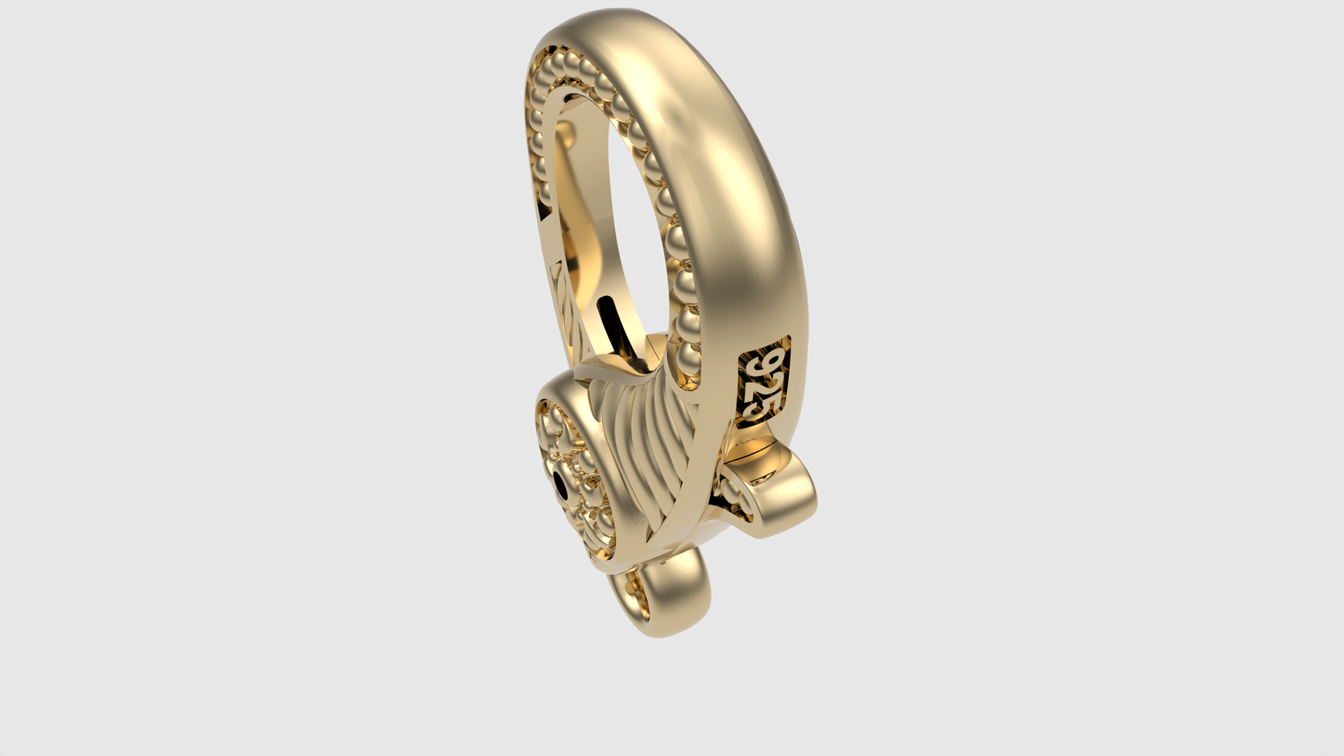 Archivo 3D Elegant Beaded Closure Lock 3D print 🔒 ・Modelo de impresora ...