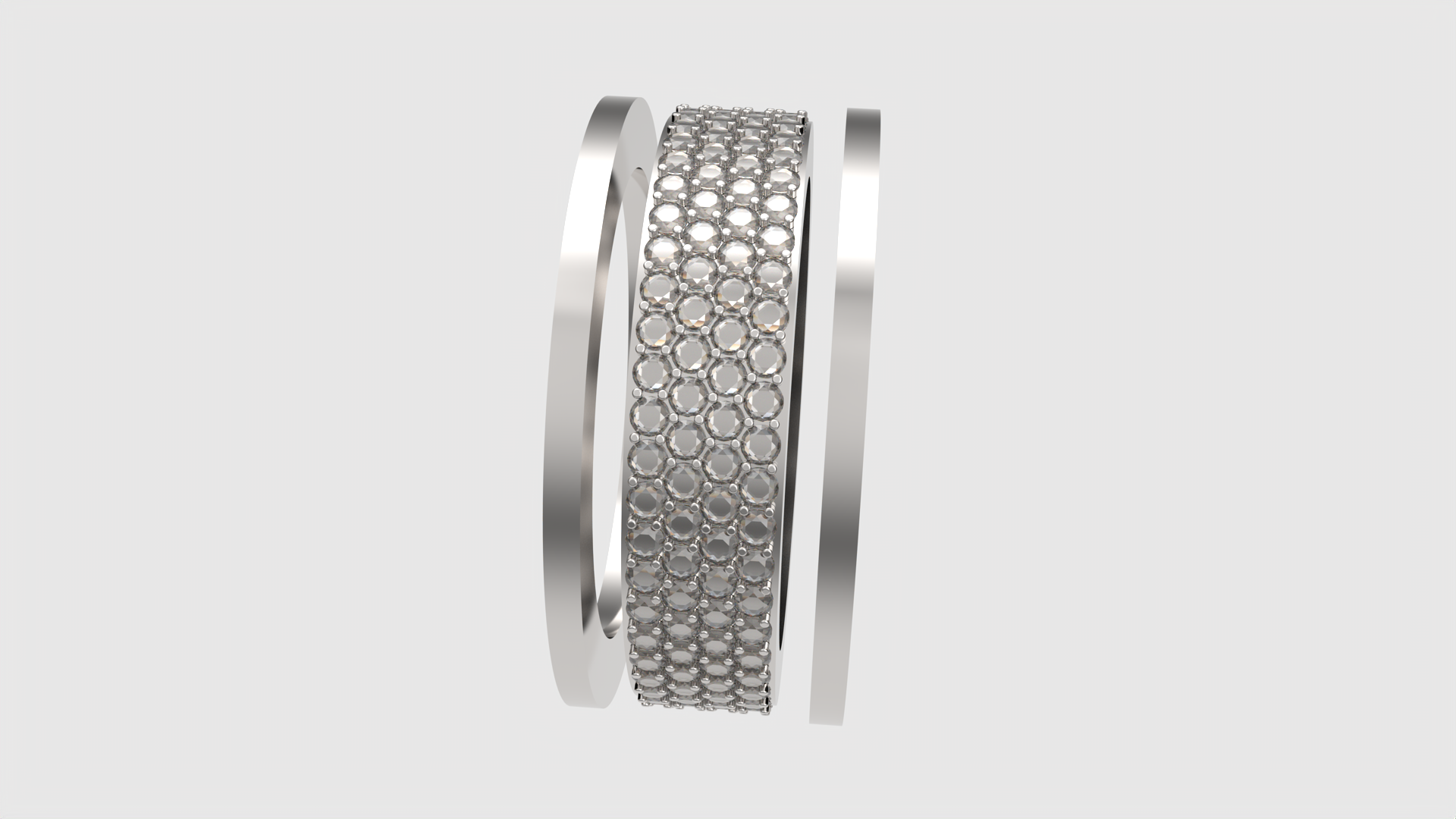 Archivo STL Modern Wide Band Ring 3D print 💍 ・Diseño de impresión en 3D ...