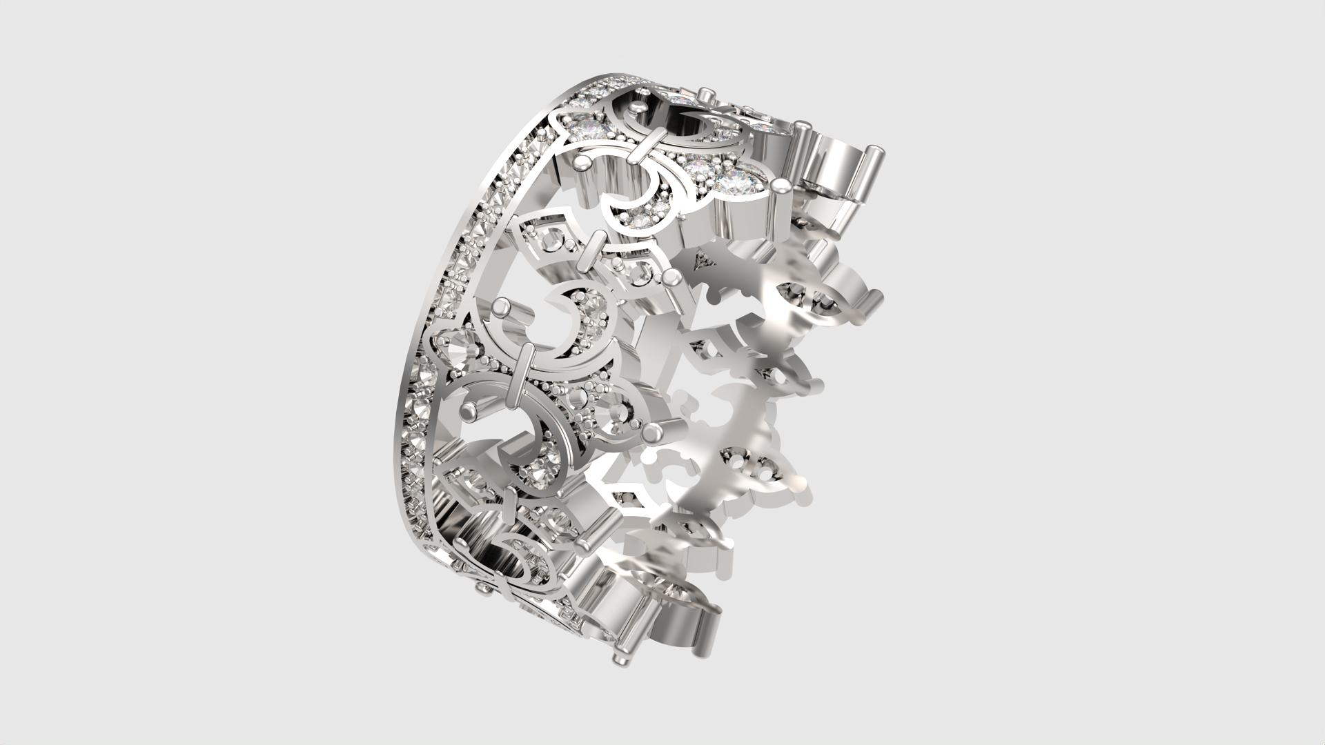 STL file Regal Crown-Inspired Ring 3D print 💍 ・3D printer model to ...