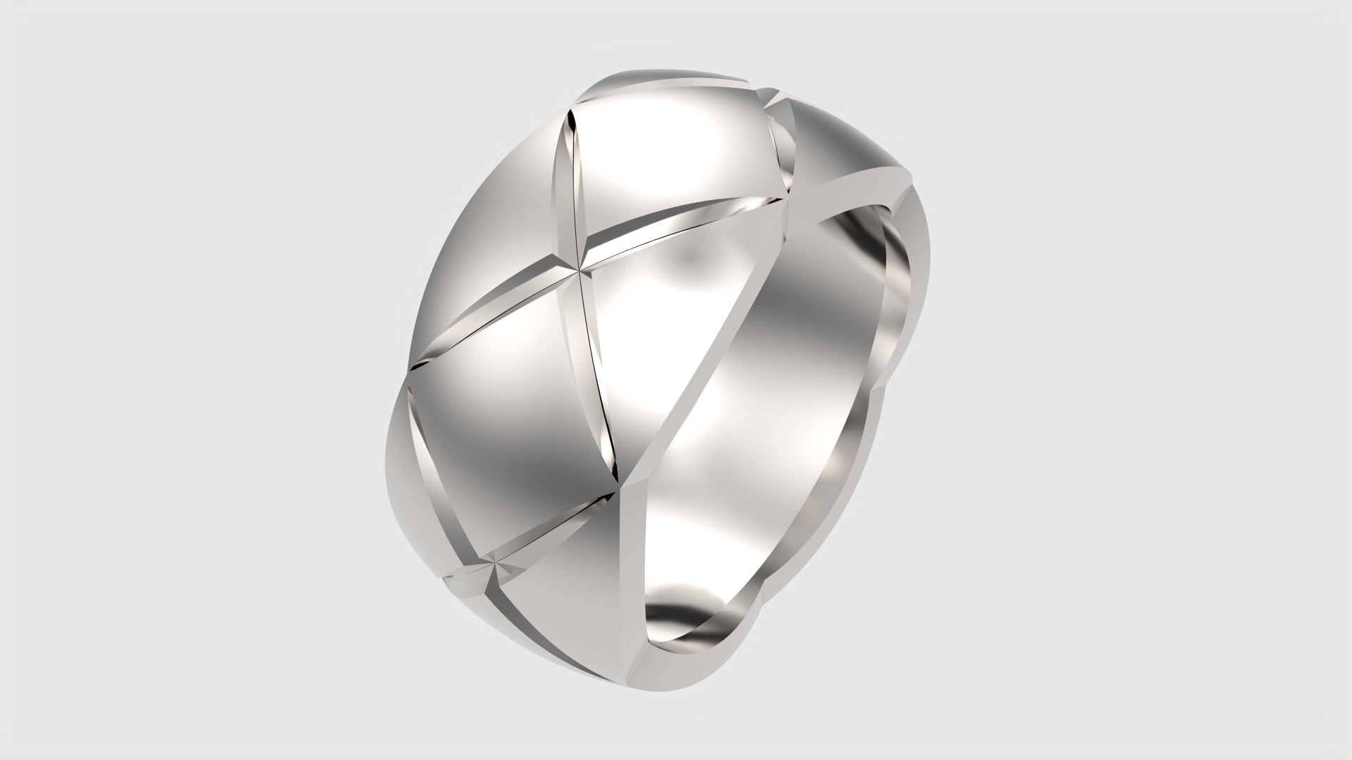 Archivo 3D Geometric Pattern Band Ring 3D print 💍 ・Objeto imprimible en ...