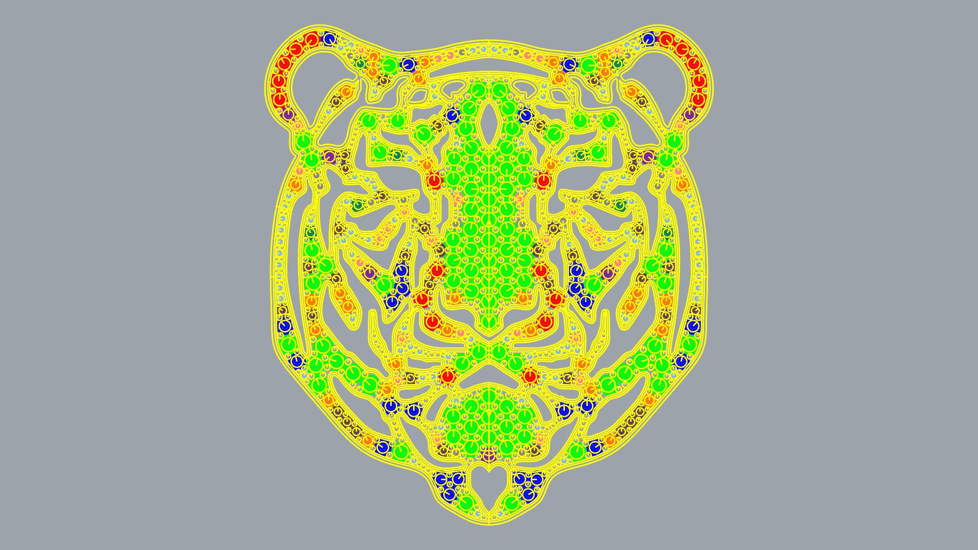 3D file Tiger Face Pendant with Intricate Details 3D print 🐅 ・3D ...