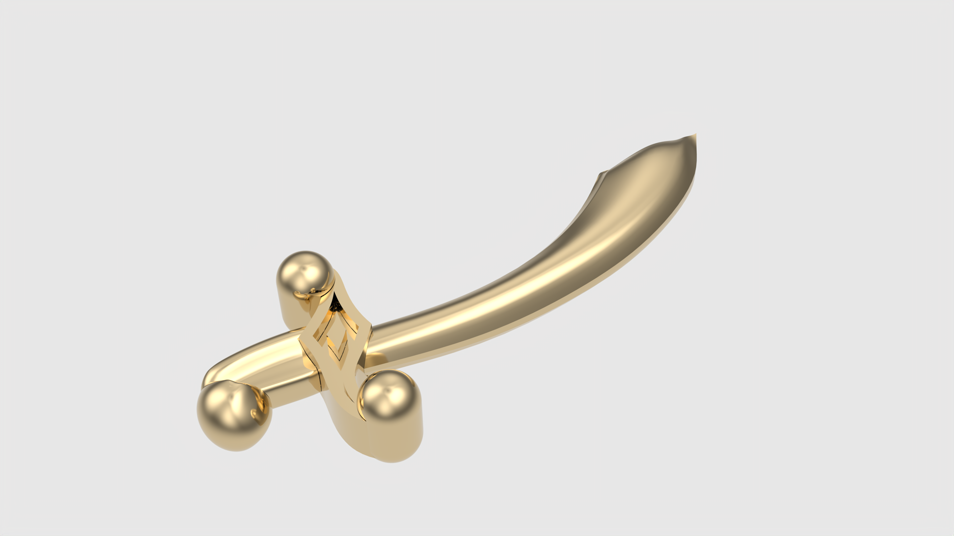 3D file Pirate Sword Pin 3D print 🏴‍☠️ ・3D printable design to download ...