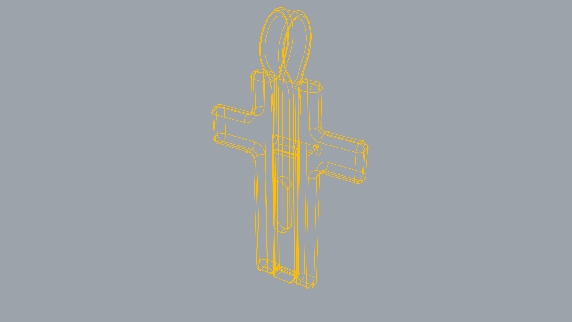 Archivo 3D Triple Hinged Cross Pendant 3D print ・Modelo para descargar ...