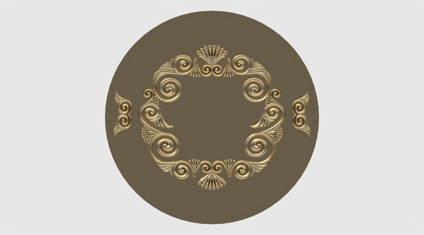 ☀️ Engraved Sun and Zodiac Medallion 3D print・ 3D File for 3D printing ...