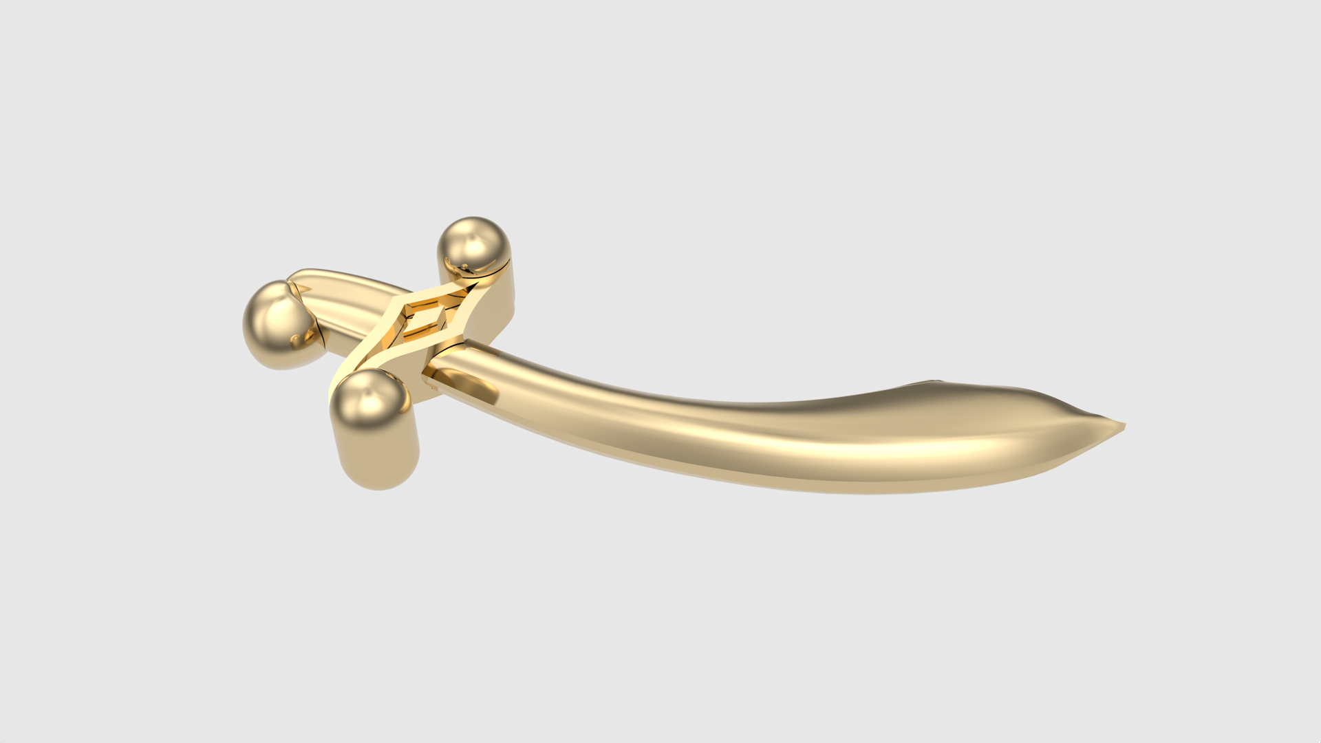 3D file Pirate Sword Pin 3D print 🏴‍☠️ ・3D printable design to download ...