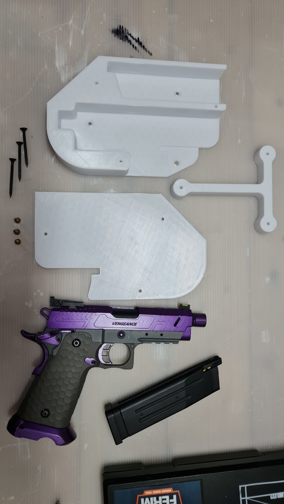 🔫 Gun holder・Free 3D File for ・Cults