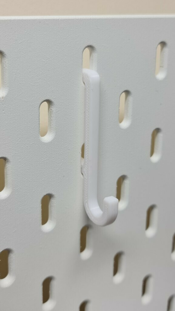 Free 3D file Ikea Skadis Hooks 🏢 ・3D printable model to download・Cults