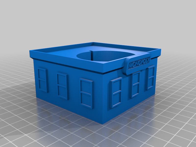 Free 3D file Monopoly dice tower 🎲 ・3D printer model to download・Cults