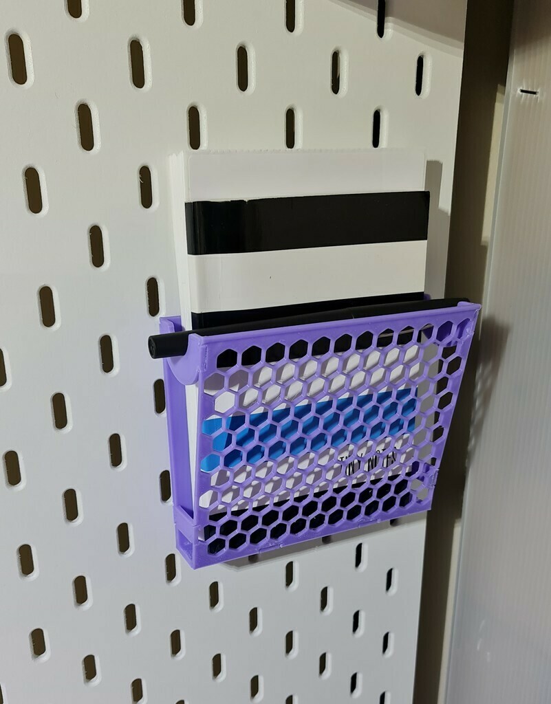 Free 3D file Skadis note holder 🏢・3D print object to download・Cults