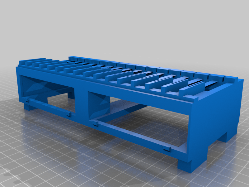 Free 3D file x96 Mini Rack w/ 16 slots 🧞‍♂️ ・3D print object to ...