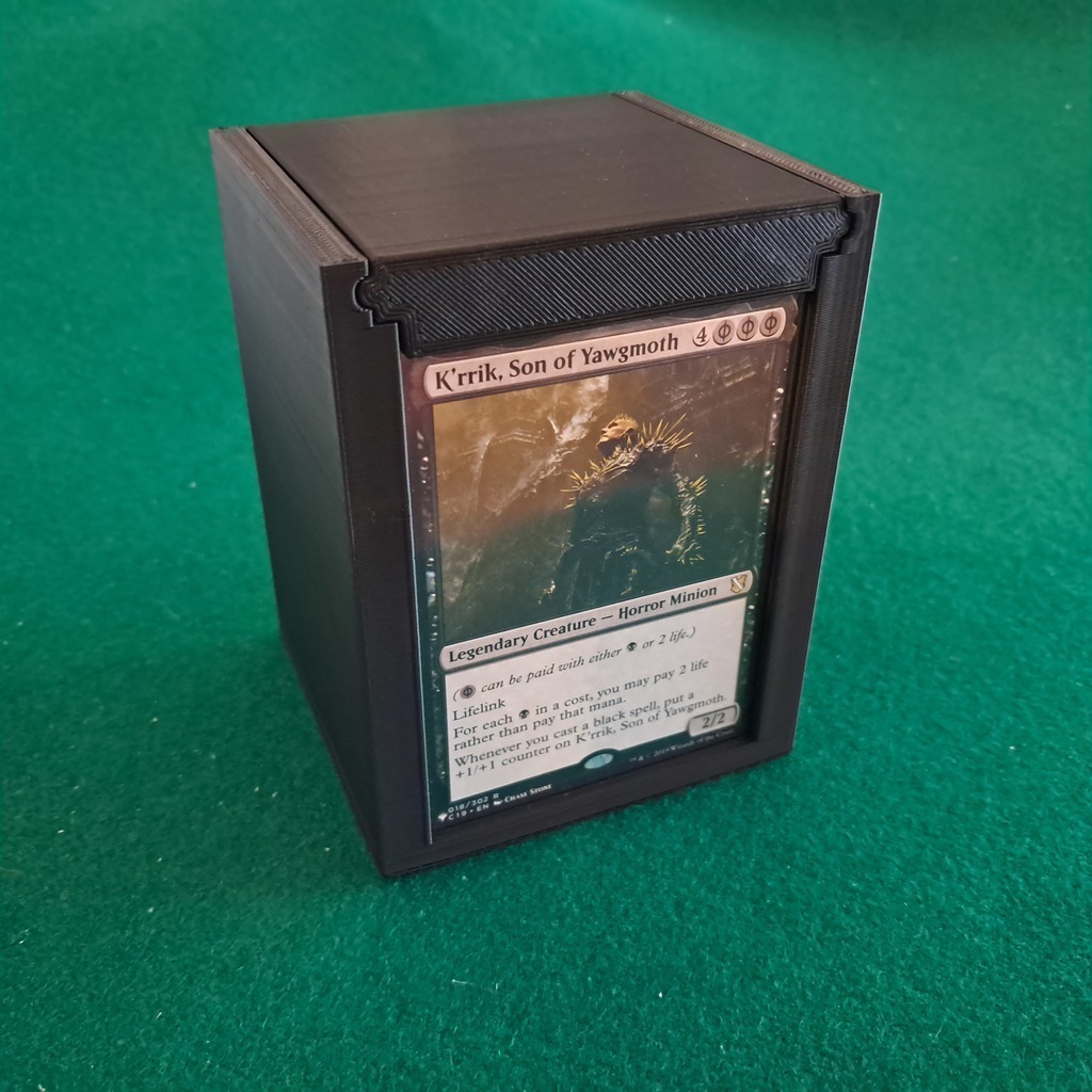 📦 Commander Deck Box・Free STL File for 3D printing・Cults