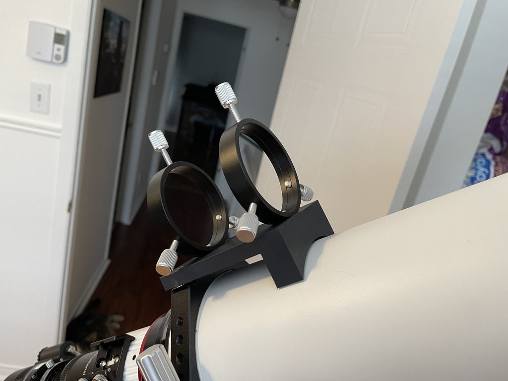 Free 3D file SVBONY 122mm APO 50/60mm Guide Scope Bracket 🧪・Object to ...