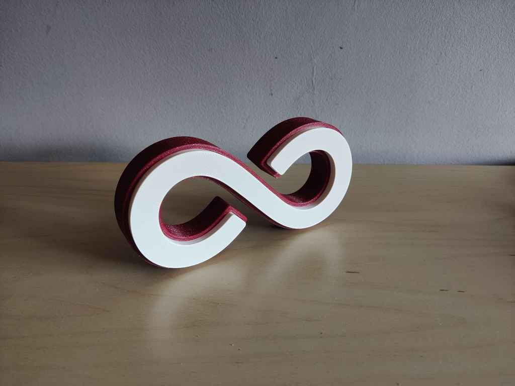 ♾️ Infinity Symbol・Free 3D File for ・Cults