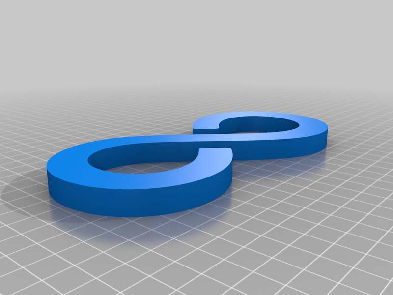 ♾️ Infinity Symbol・Free 3D File for ・Cults