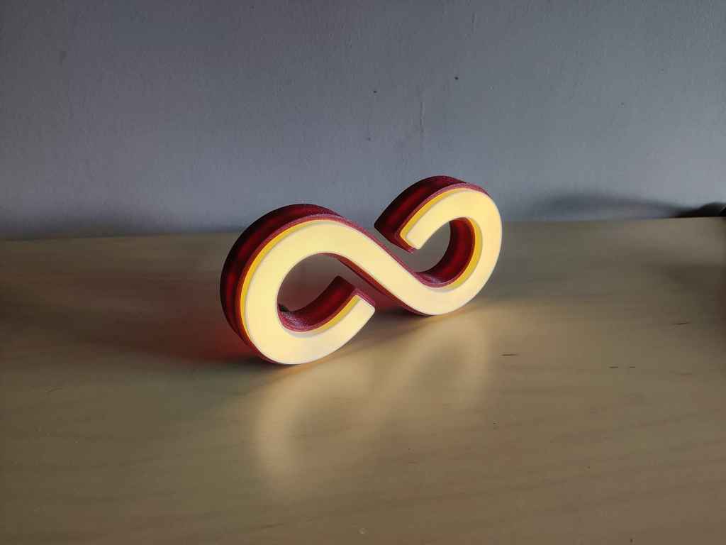 ♾️ Infinity Symbol・Free 3D File for ・Cults