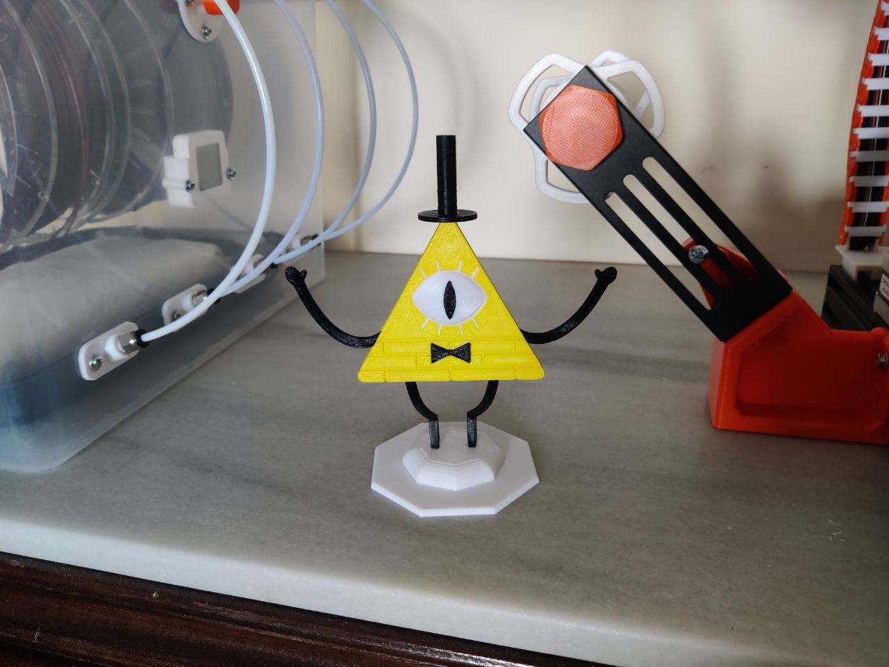 3D print Bill Cipher from Gravity Falls・Cults