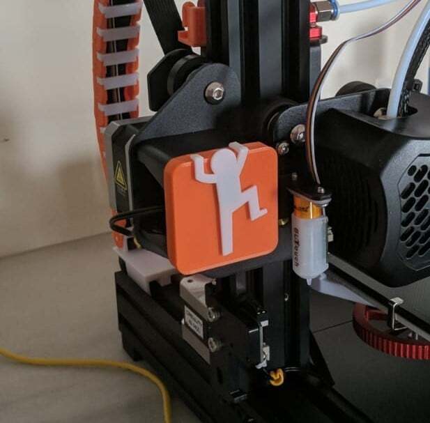 3D printed Customizable QR Code Cover for Creality Ender-3・Cults 3D printed Customizable QR Code Cover for Creality Ender-3・Cults