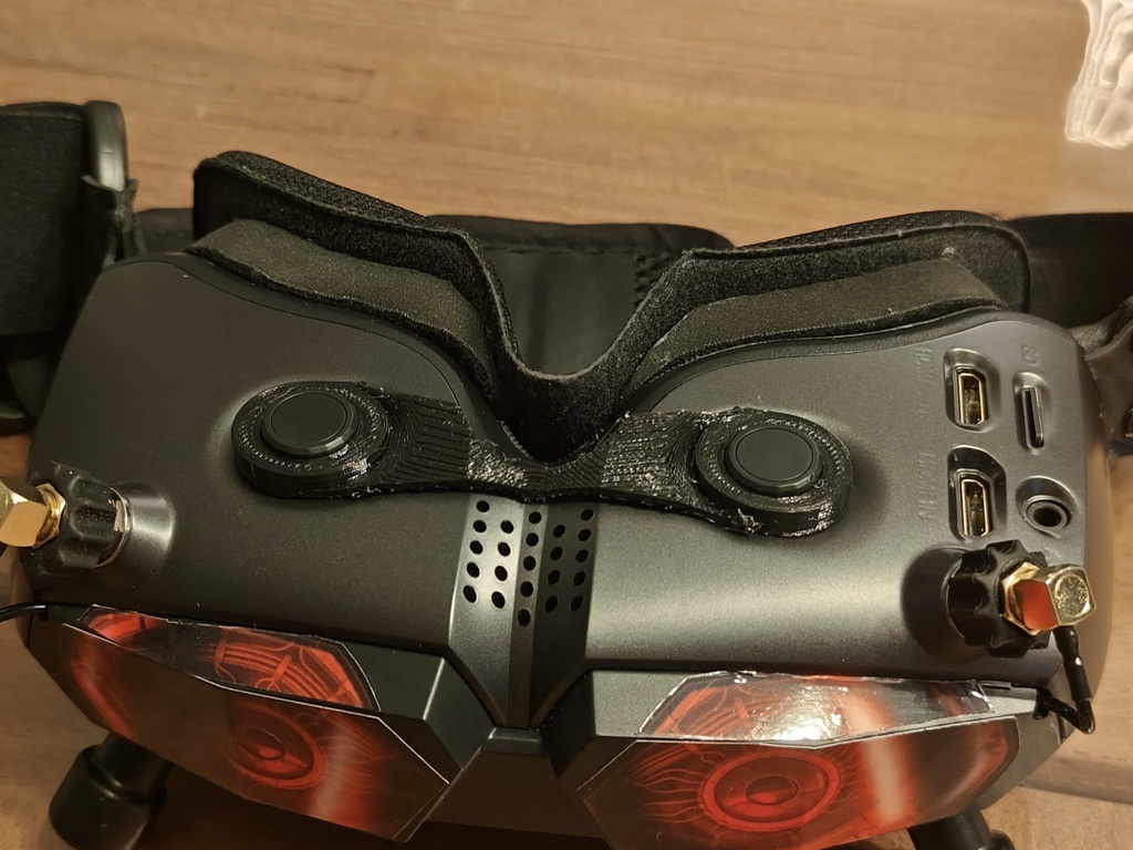 Fichier 3D gratuit Fixer les yeux Avatar goggle X 🚁・Design imprimable ...