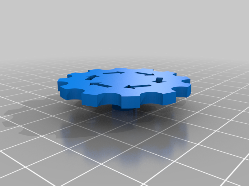 Free 3D file Visualizer Wheel for Micro Swiss Direct Drive Extruder 🛞 ・3D printable model to ...