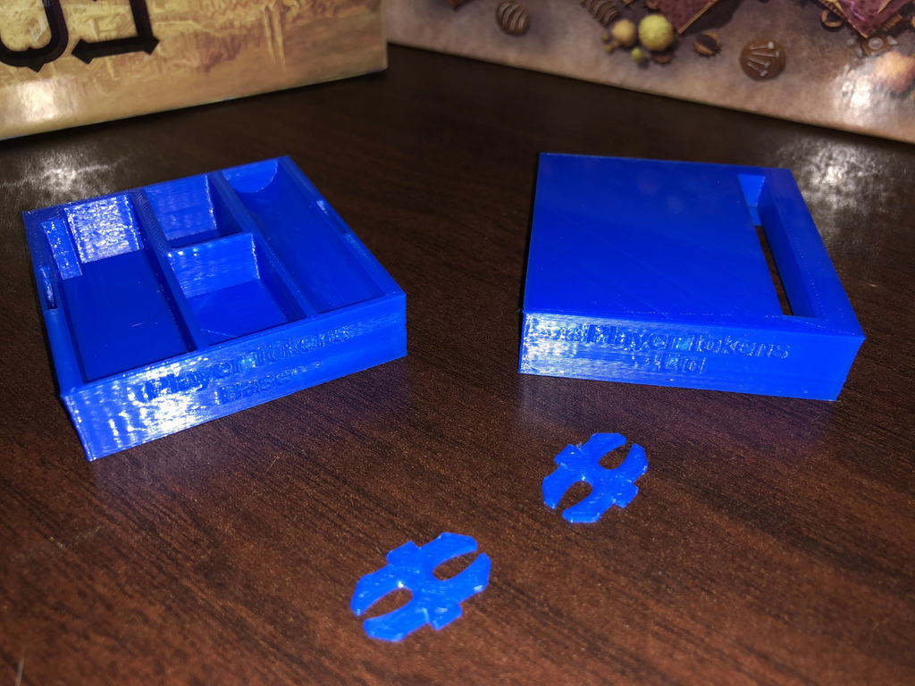 🎲 Founders of Gloomhaven Inserts/Organizers With Clips・Free 3D File for ・Cults