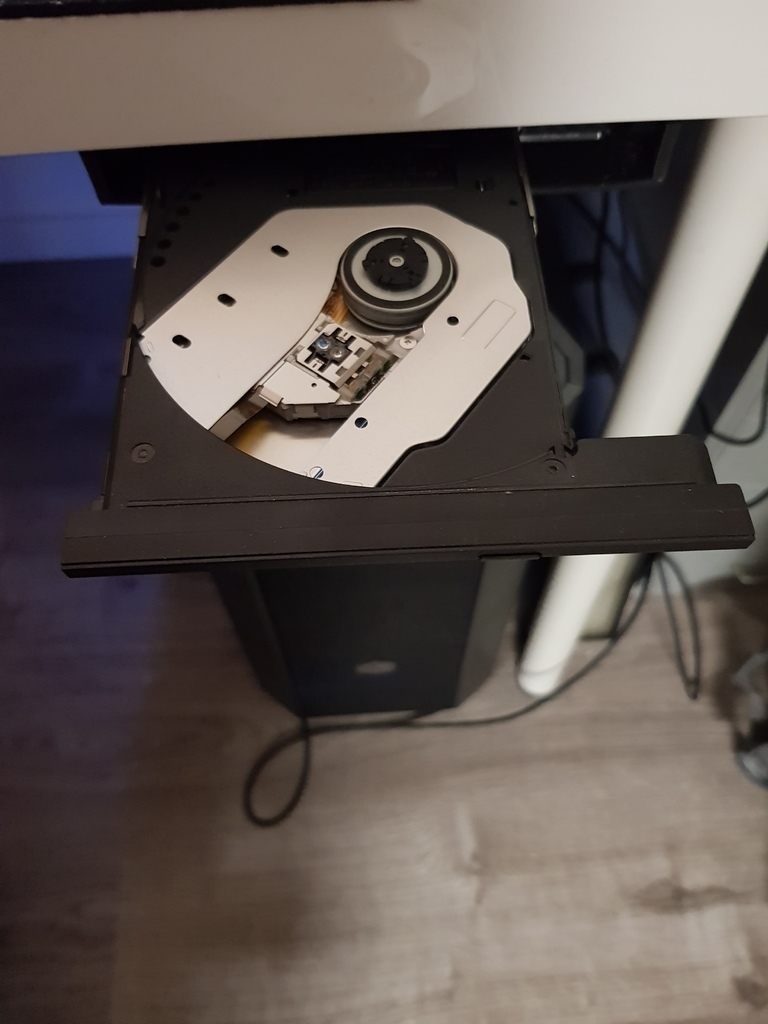 Free 3D file external_bluray_dvd_drive_under_table_mount 🖥️ ・3D ...
