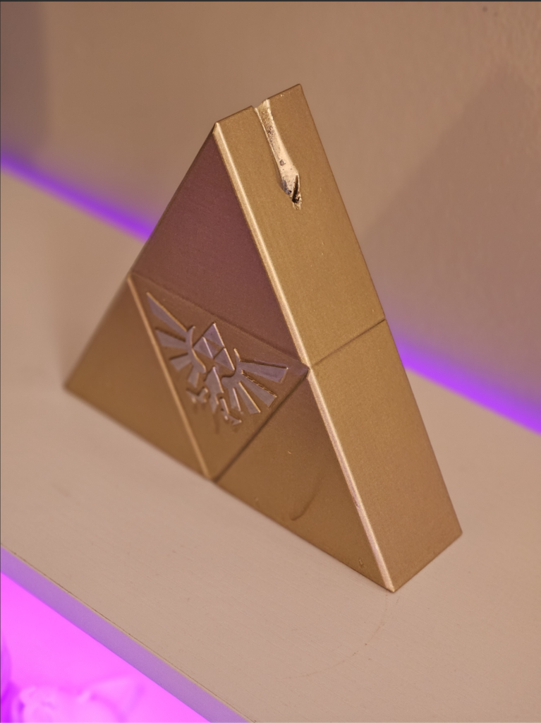 🗡️ Decayed Master Sword Triforce Stand - Legend of Zelda: Tears of the ...