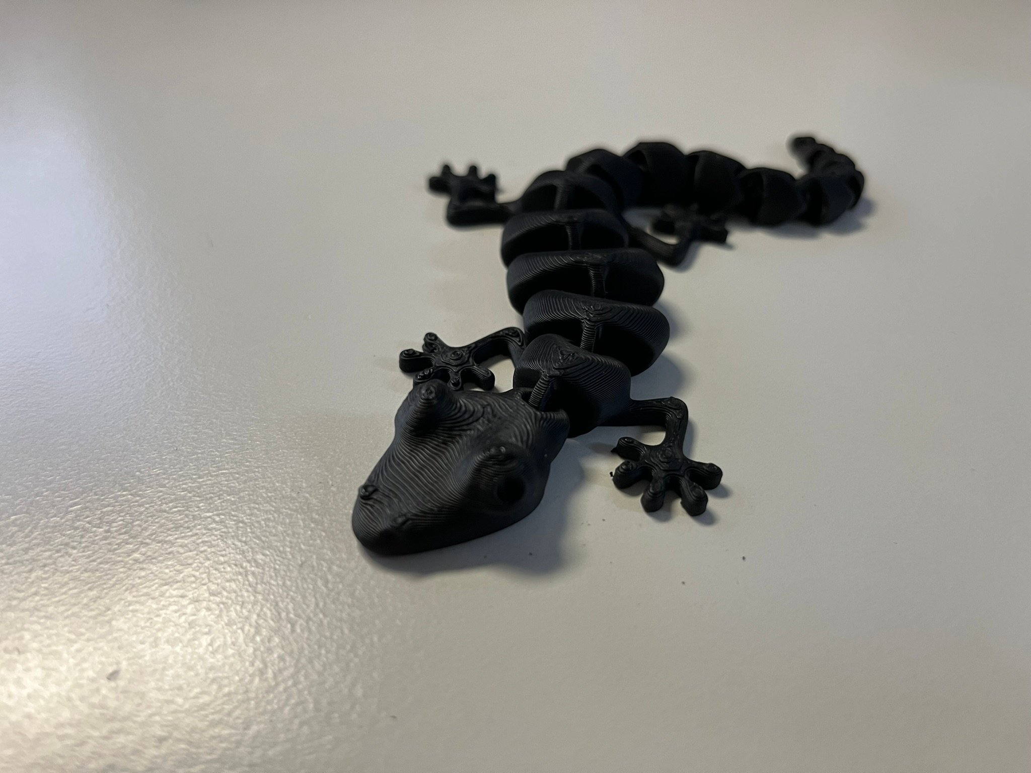 3D printing Articulated Lizard・Cults