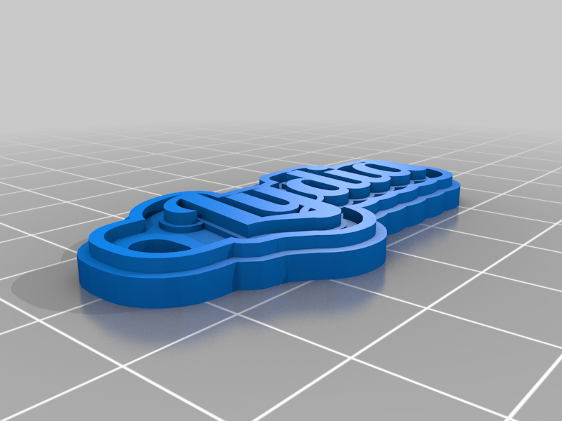 Free 3D file Lydia Keychain 🗝️ ・3D printer model to download・Cults