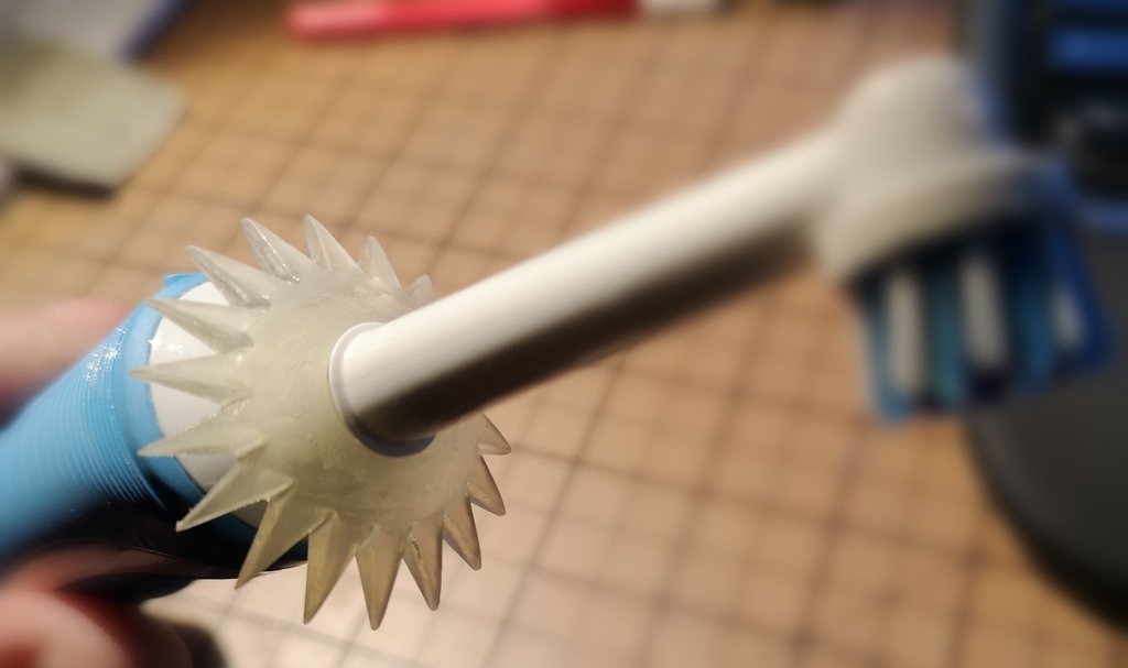 Free 3D file eToothbrush Toothpaste drip off ring for Braun Oral B 💍 ...