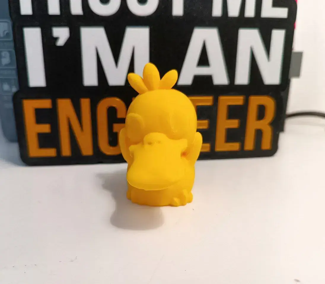 🐉 Silly Pokémon - Psyduck・Free STL File for 3D printing・Cults