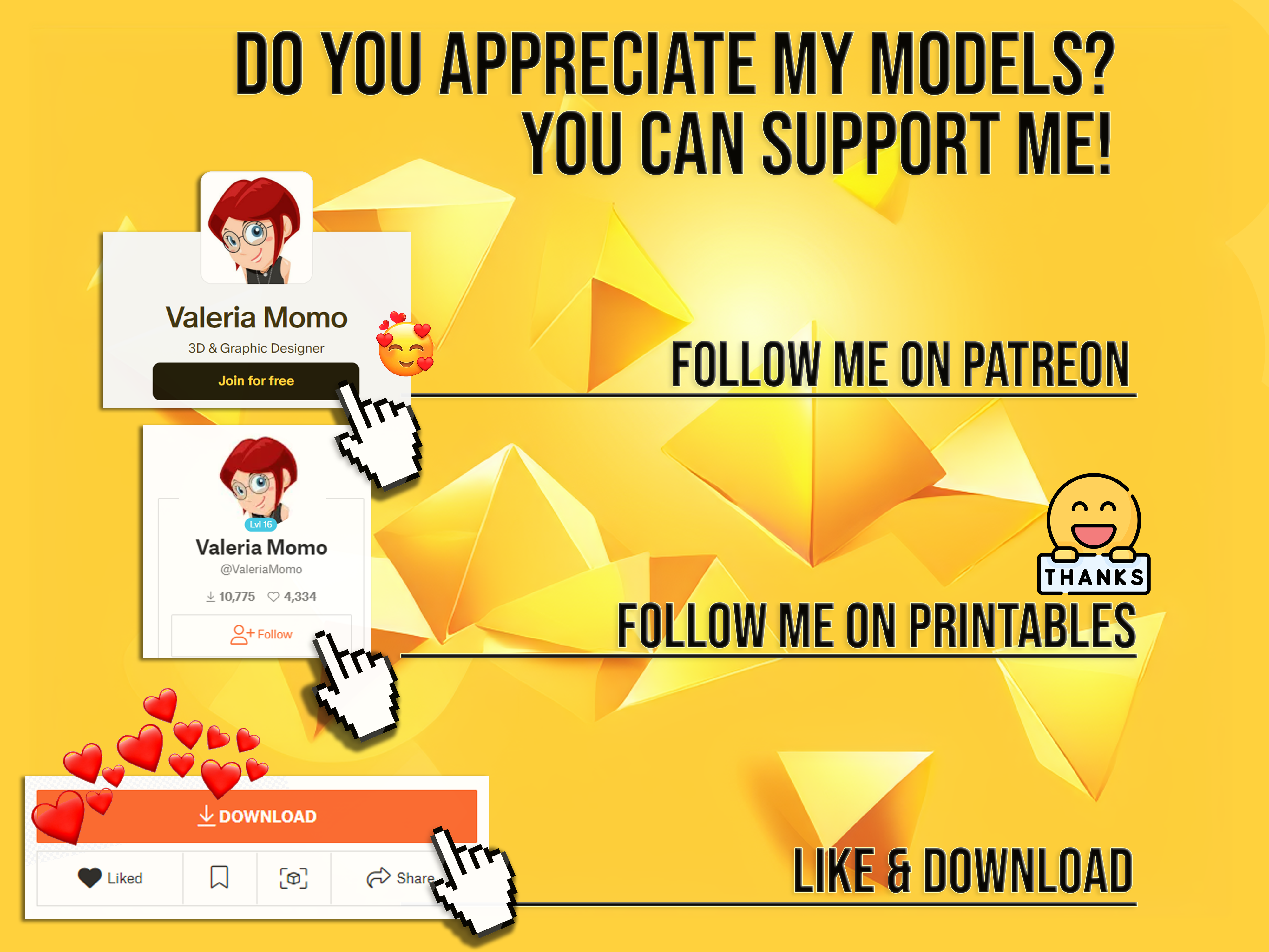 Free 3D file Gang of Worms - Chewie, the gluttonous worm 🪱 ・3D printing ...