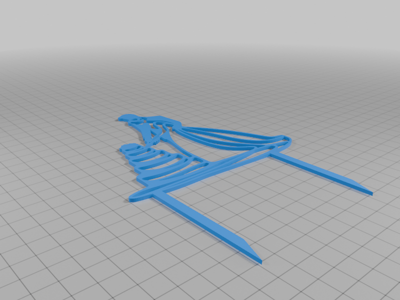 Free 3D file Minimalistic wedding cake topper 11 pieces 💒 ・3D printable ...