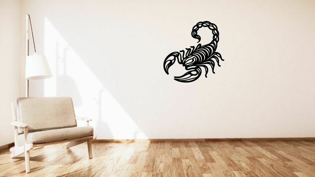 🦂 Scorpion / Štír wall decoration・Free 3D File for ・Cults