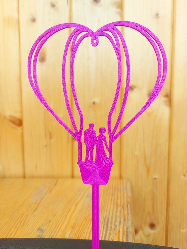 Free 3D file Minimalistic wedding cake topper 11 pieces 💒 ・3D printable ...