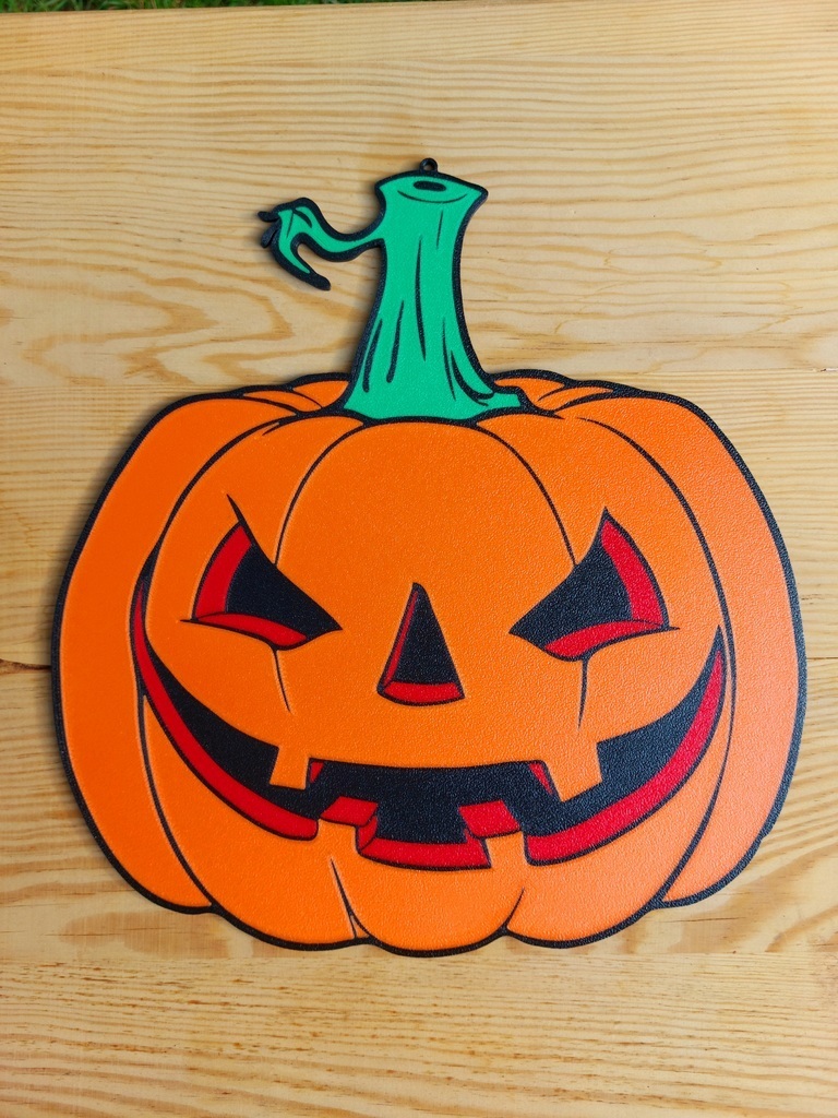 🎃 Hallowen pumpkin window decoration・Free 3D File for ・Cults