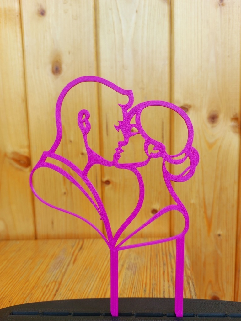 Free 3D file Minimalistic wedding cake topper 11 pieces 💒 ・3D printable ...