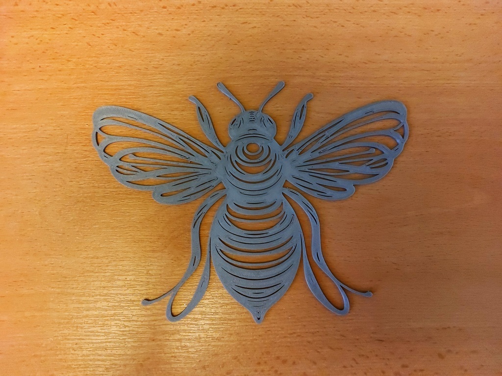 🎨 Bumble-bee wall decoration・Free 3D File for ・Cults