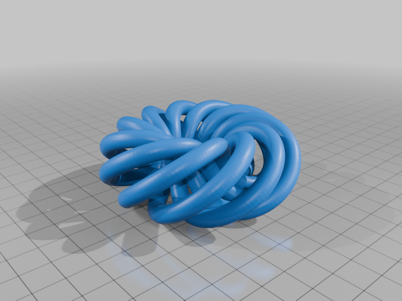 Free 3D file Torus knot 2 decoration 🪢 ・Model to download and 3D print・Cults