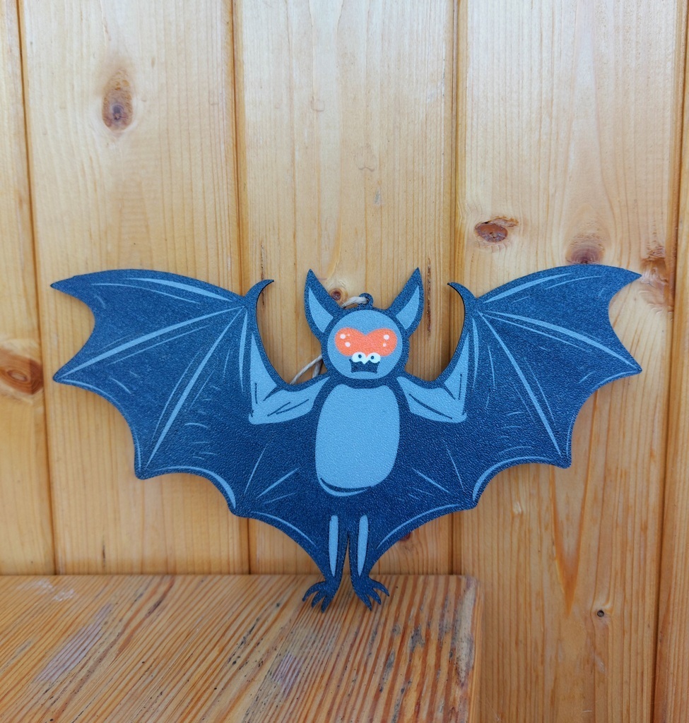Free 3D file Halloween cartoon Bat window decoration 🎃 ・3D print model ...