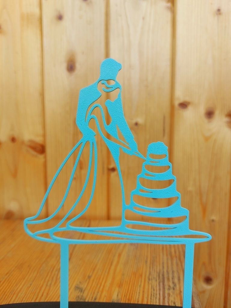 Free 3D file Minimalistic wedding cake topper 11 pieces 💒 ・3D printable ...
