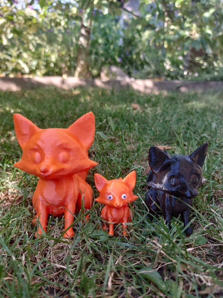 Free 3D file Cute fox 🦊 ・Template to download and 3D print・Cults