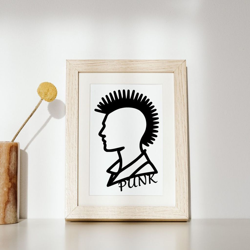 Free 3D file Punk wall or table decoration 🎨 ・3D printer model to ...