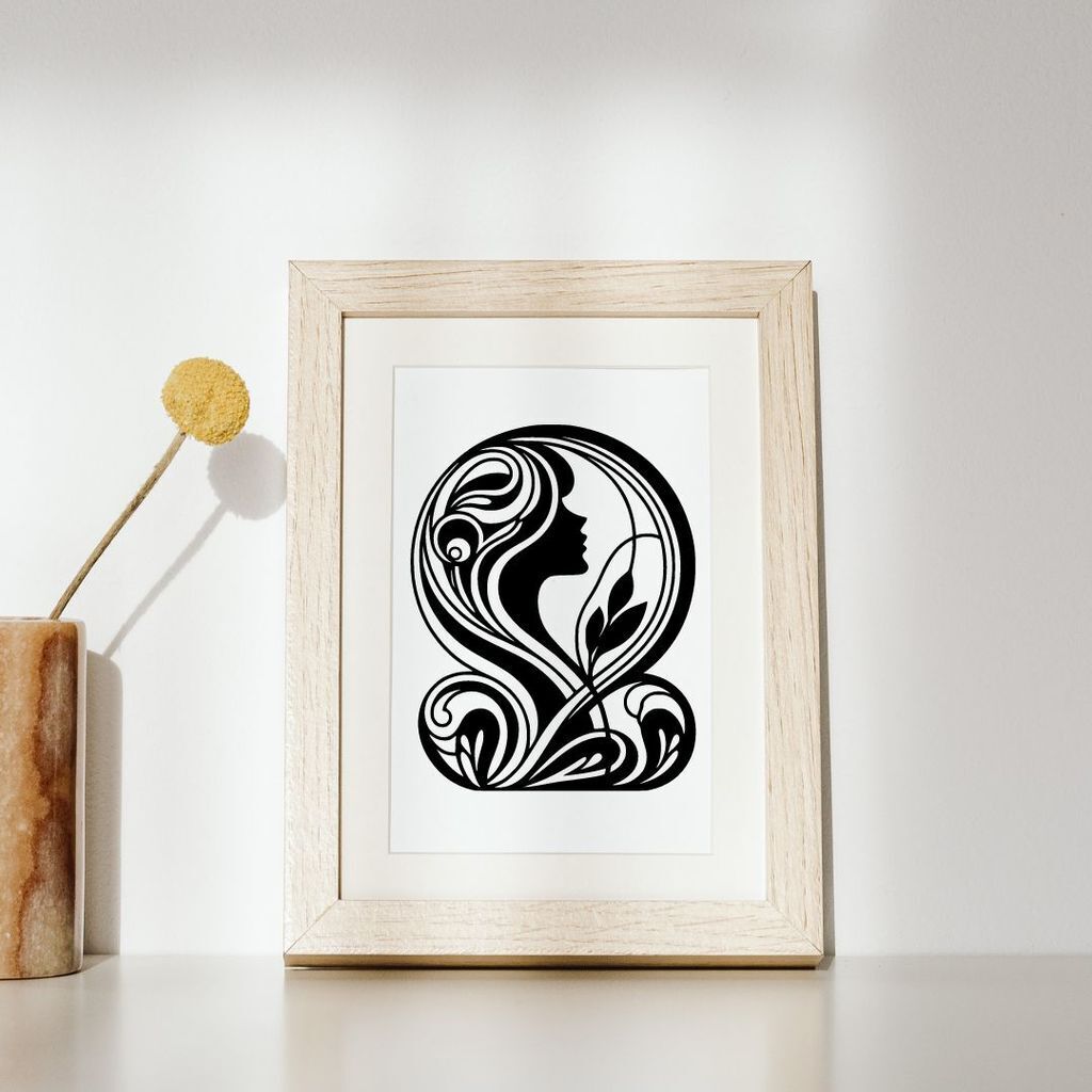 Free 3D file Woman silhouette wall or table decoration 👩 ・3D printing ...