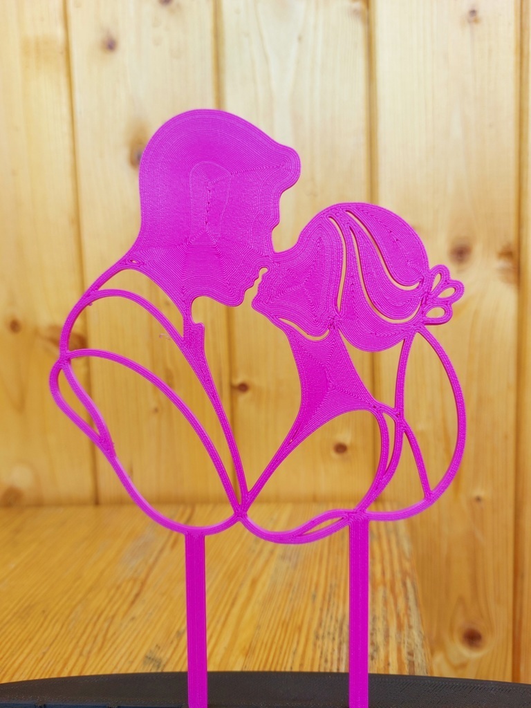 Free 3D file Minimalistic wedding cake topper 11 pieces 💒 ・3D printable ...