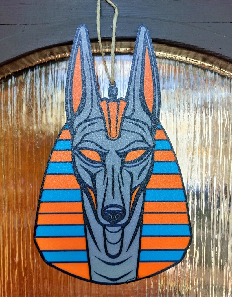 Free 3D file Halloween Anubis window decoration 🎃 ・Design to download ...